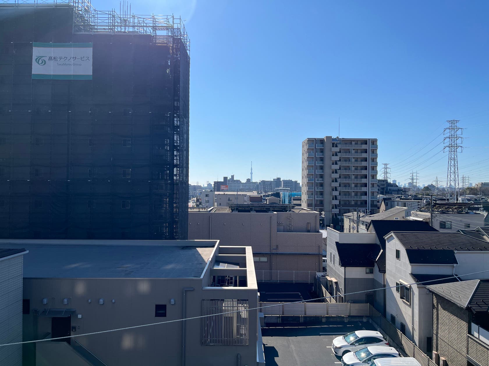 「六町」駅徒歩2分の屋上スペース【スカイツリーも見えます🗼】の写真3