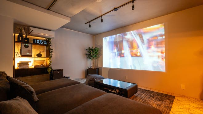 🎉 新年会・冬デートに|大画面で映画鑑賞🎬・パーティーに|大画面でまったり過ごす大人時間の写真4