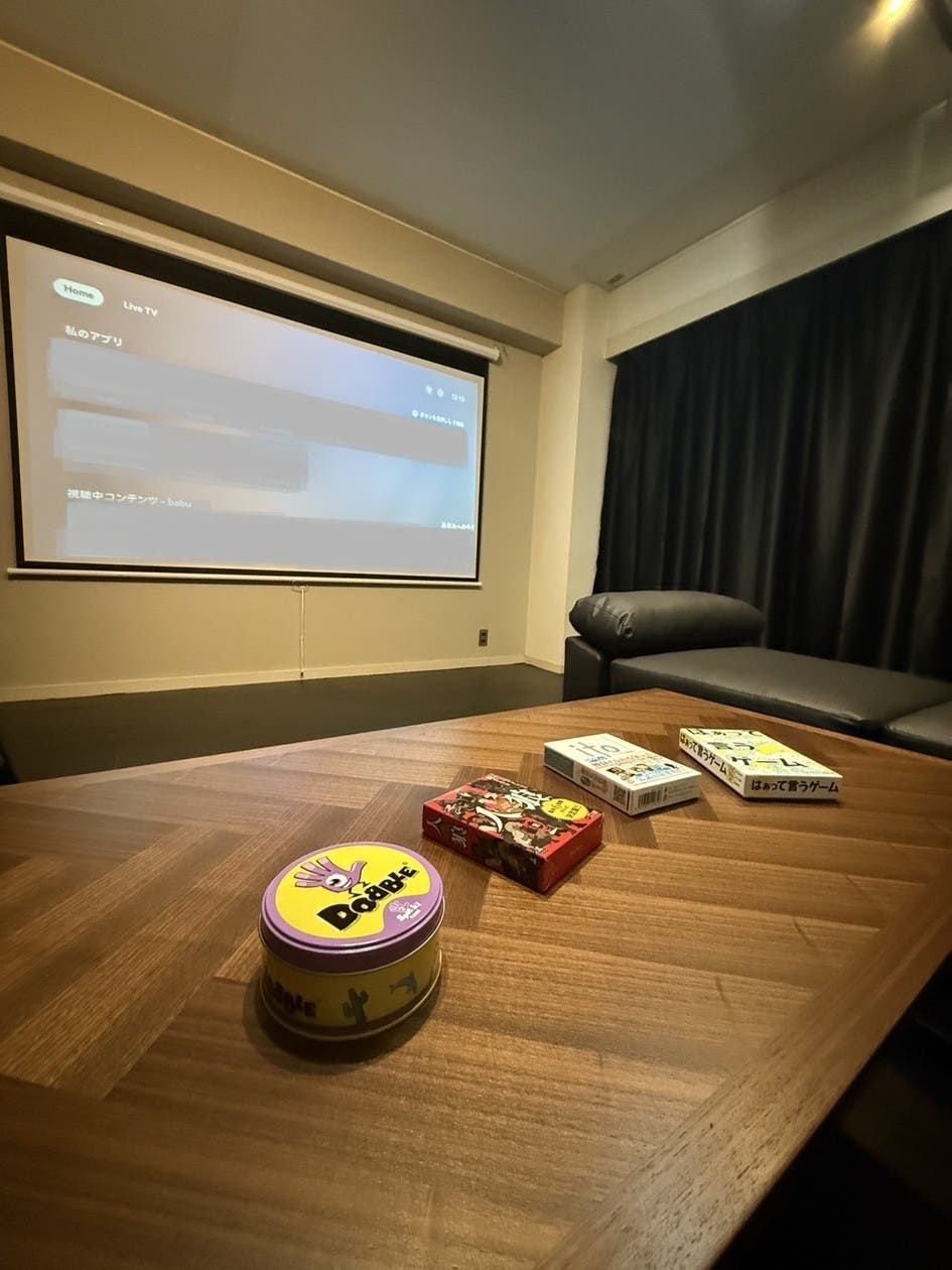 【西通り・警固神社至近】フリースペース/映画・動画鑑賞/ボードゲーム・パーティー/撮影・配信/自宅以外のセカンドリビングとしての写真3