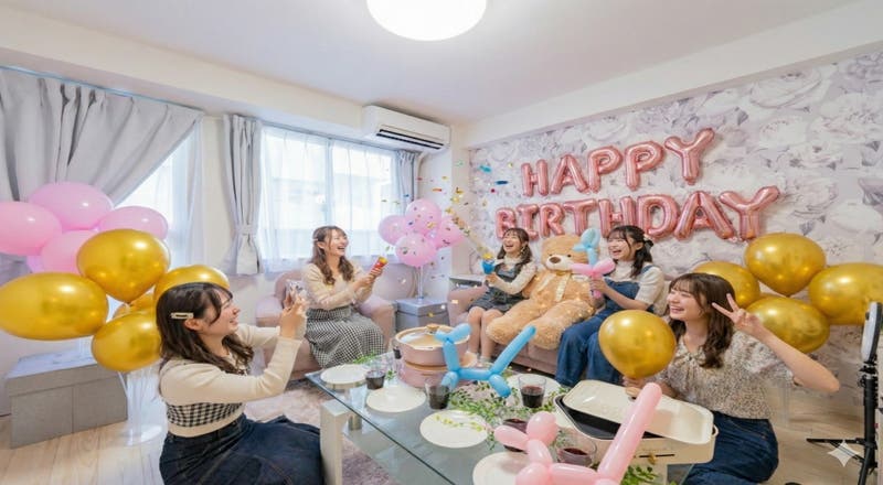 スペモ✨歓送迎会🎊池袋5分🚶おしゃカワ✨女子会SNS映え💖推し活😍記念日🥂映画🎥誕生日会🎊514_みんなのスペース池袋ドミール