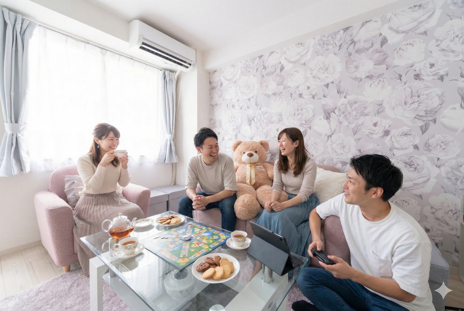 スペモ✨歓送迎会🎊池袋5分🚶おしゃカワ✨女子会SNS映え💖推し活😍記念日🥂映画🎥誕生日会🎊514_みんなのスペース池袋ドミールの写真7