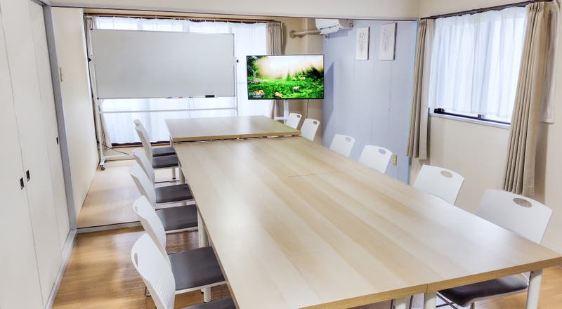【三ノ宮駅徒歩3分！37m²の広々スペース】✨オープン特価で地域最安値！✨テレワーク、会議、商談、セミナーに最適！📅当日予約◎