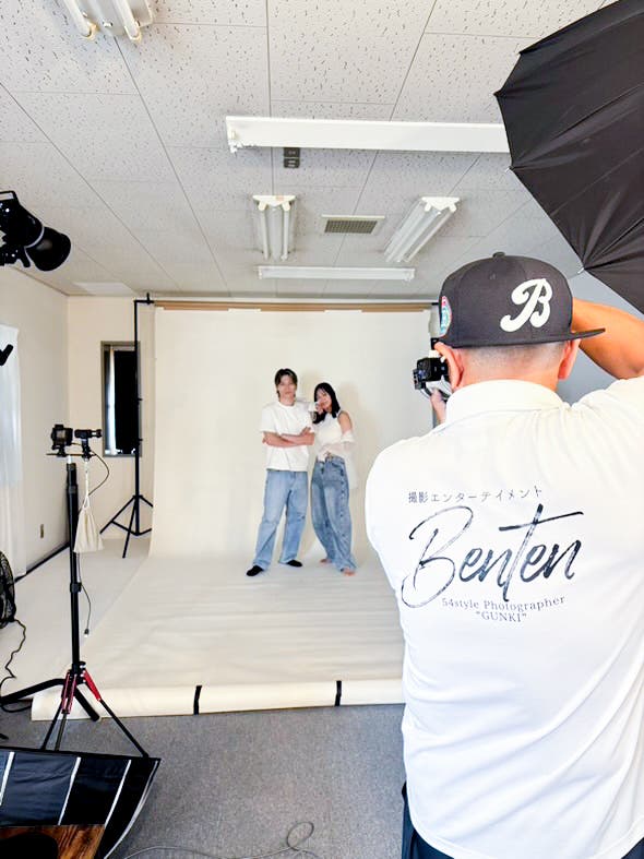 初めてでも安心！撮影に集中できる、糸島の小さなスタジオ【BenTenスタジオ】の写真1