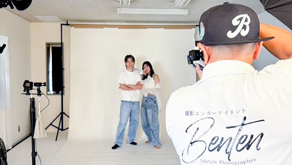初めてでも安心!撮影に集中できる、糸島の小さなスタジオ【BenTenスタジオ】の写真1