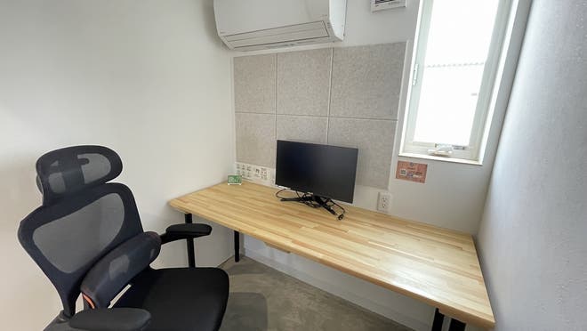 防音 完全個室 ⑤ (鍵付き) 途中外出安心! 共有サブモニター有 【駐車場完備】 の写真2
