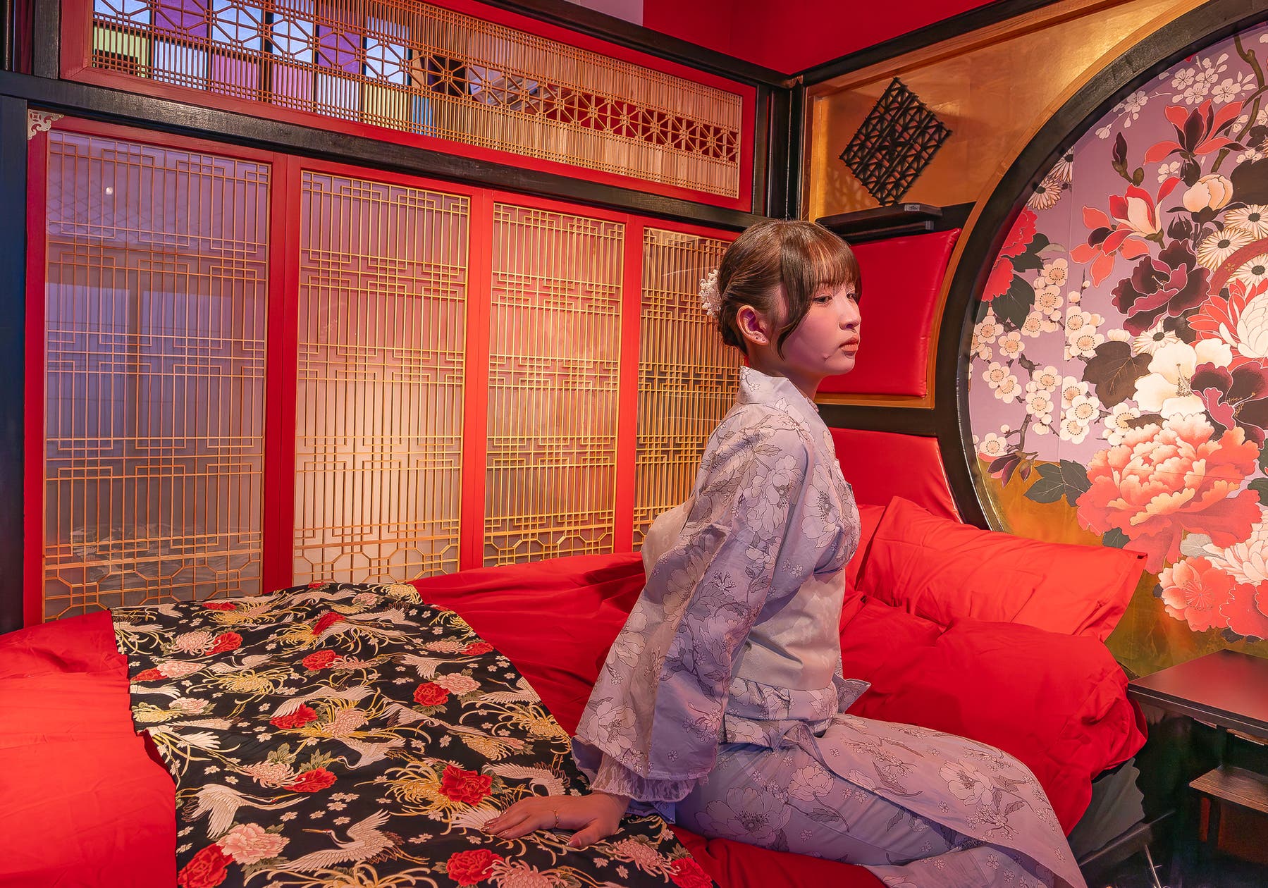 ⏳️期間限定スタジオ【フォトスタジオ小梅】東新宿駅5分｜芸者の世界観｜ポートレート｜コスプレ撮影｜WiFiの写真8