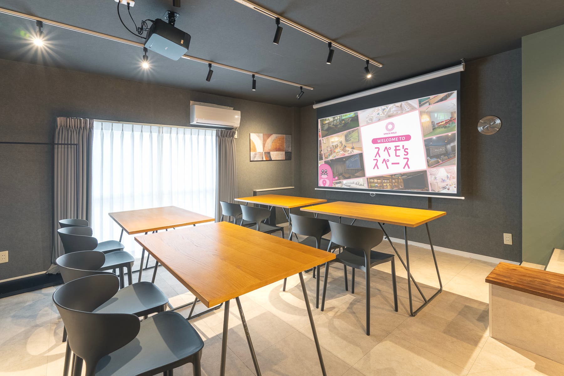 スペモ🌿新宿4分🚶キッチン🍳プロジェクター🎥パーティー🥂自然光🔅647_SpemoLOUNGE新宿の写真13