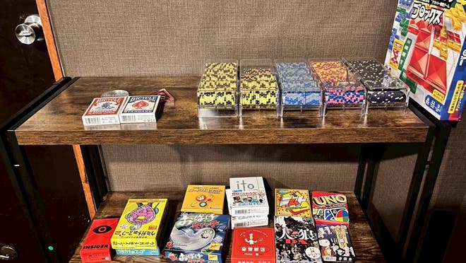 【FAMILYPOT 飯田橋2号店】駅徒歩5分 ポーカーテーブルやカラオケ、ダーツもあるパーティ向けバリ風スペースの写真9