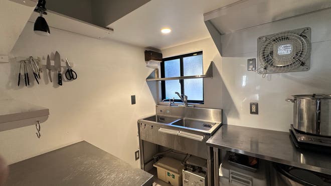 下北沢・池尻路面スペース キッチン付き ポップアップ展示会向き バーカウンターあり 淡島通り沿いの写真3