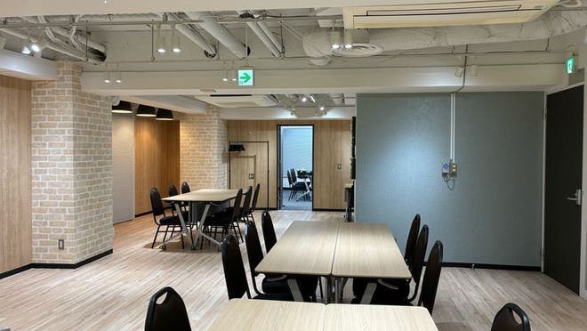 【302】2025/12/29増床OPEN🌞最大30名収容可能!最短2時間~!セミナー・会議・歓送迎会に✨飲食持ち込み可🍱の写真2