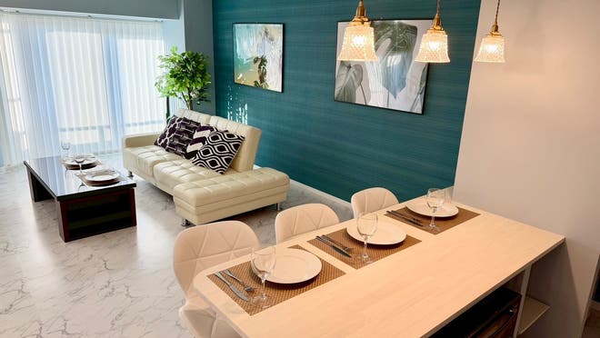 海&明石大橋が目前に広がる見晴らし良い場所の写真1