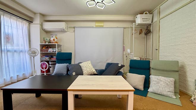 5F・まるまるんち】音量声量制限なし😆大画面75型📺🤩ボードゲーム😊オプション料金なし😊監視カメラなし😍便利な繁華街の写真4