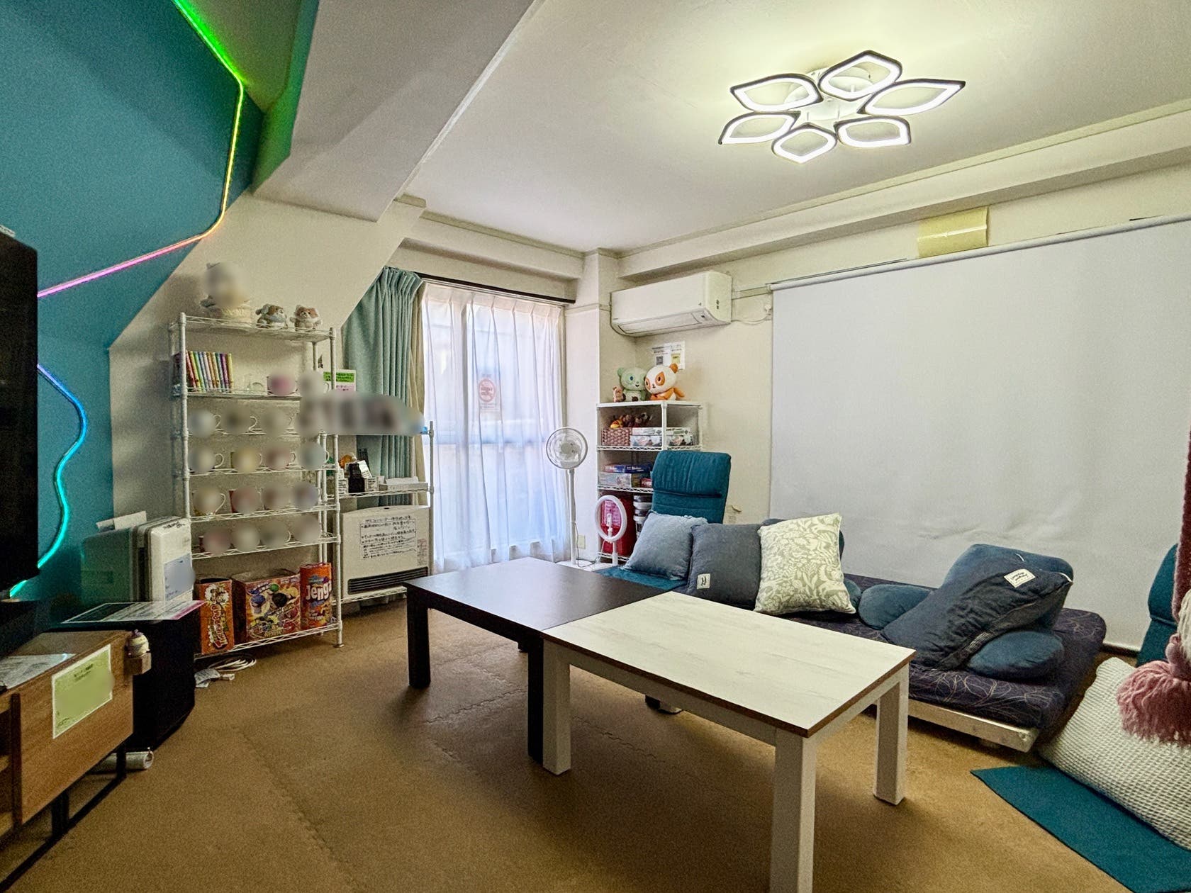 5F・まるまるんち】音量声量制限なし😆大画面75型📺🤩ボードゲーム😊オプション料金なし😊監視カメラなし😍便利な繁華街の写真3