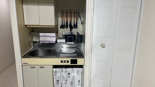 ◎心斎橋徒歩5分✨アメ村超好立地🌟24H最大15人🆗1Fにコンビニ🎉料理🙆大きなプロジェクターあり🥳の写真12