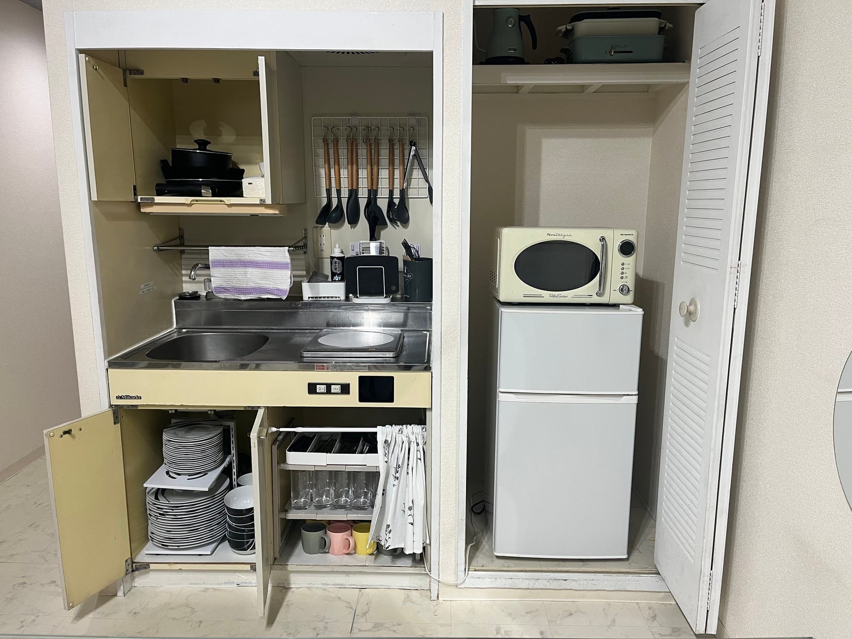 ◎心斎橋徒歩5分✨アメ村超好立地🌟24H最大15人🆗1Fにコンビニ🎉料理🙆大きなプロジェクターあり🥳の写真13