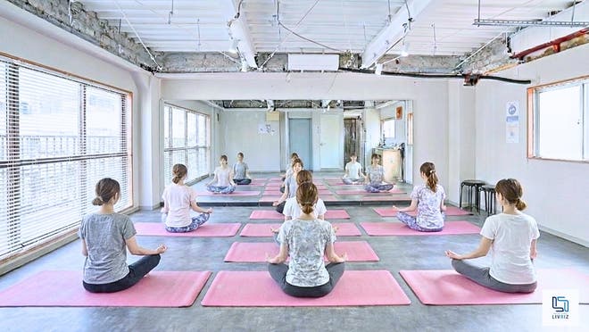 【桜木町駅4分】4.5mの大型鏡✨・広さ(40㎡)!ダンス・ヨガ・ウォーキング・SNS撮影OK!Wi-Fi、ヨガマット完備の写真3