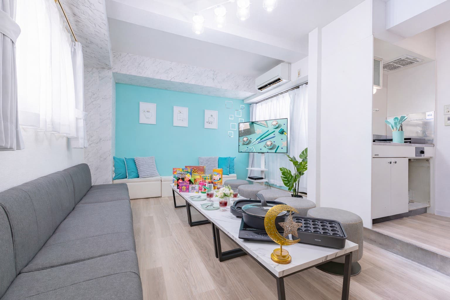 NEW🎉新年セール💰最大25名🉐駅3分🚋新年会🍺大人気ゲーム機🎮女子会💗タコパ🐙24H🏪Ravie梅田の写真10