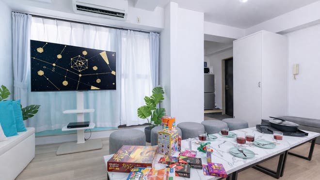 NEW🎉新年セール💰最大25名🉐駅3分🚋新年会🍺大人気ゲーム機🎮女子会💗タコパ🐙24H🏪Ravie梅田の写真4