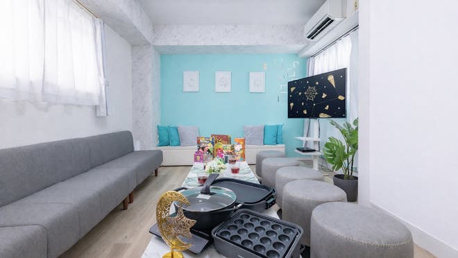 NEW🎉新年セール💰最大25名🉐駅3分🚋新年会🍺大人気ゲーム機🎮女子会💗タコパ🐙24H🏪Ravie梅田の写真5