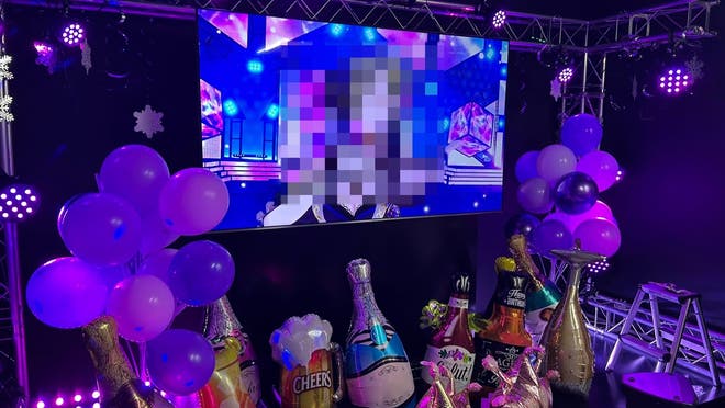 推し会スタジオ!上野駅近!大型モニター200インチプロジェクター屋上ガーデン、200平米自由自在の写真1