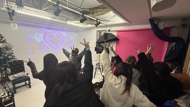 推し会スタジオ!上野駅近!大型モニター200インチプロジェクター屋上ガーデン、200平米自由自在の写真3