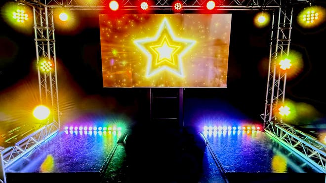 推し会スタジオ!上野駅近!大型モニター200インチプロジェクター屋上ガーデン、200平米自由自在の写真17