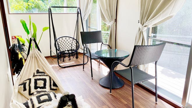 沖縄のやんばるの中にあるコンテナハウス 🌙 夜空を眺めながらゆったりBBQタイム♪の写真1