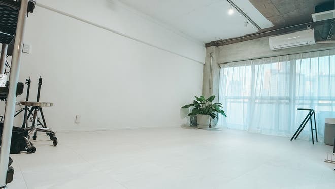 NEW参宮橋6分|白壁木コンクリ二面|撮影・ワークショップ・展示の写真3