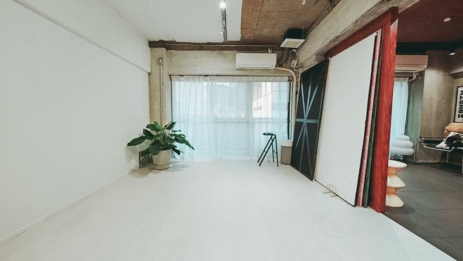 NEW参宮橋6分|白壁木コンクリ二面|撮影・ワークショップ・展示の写真4