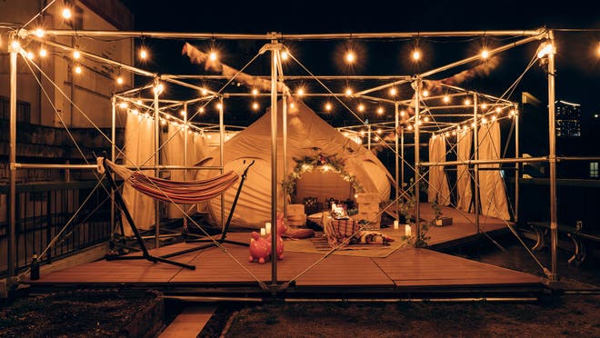 🏙 石川町駅すぐ|屋上グランピング施設 BEANSTALKの写真5