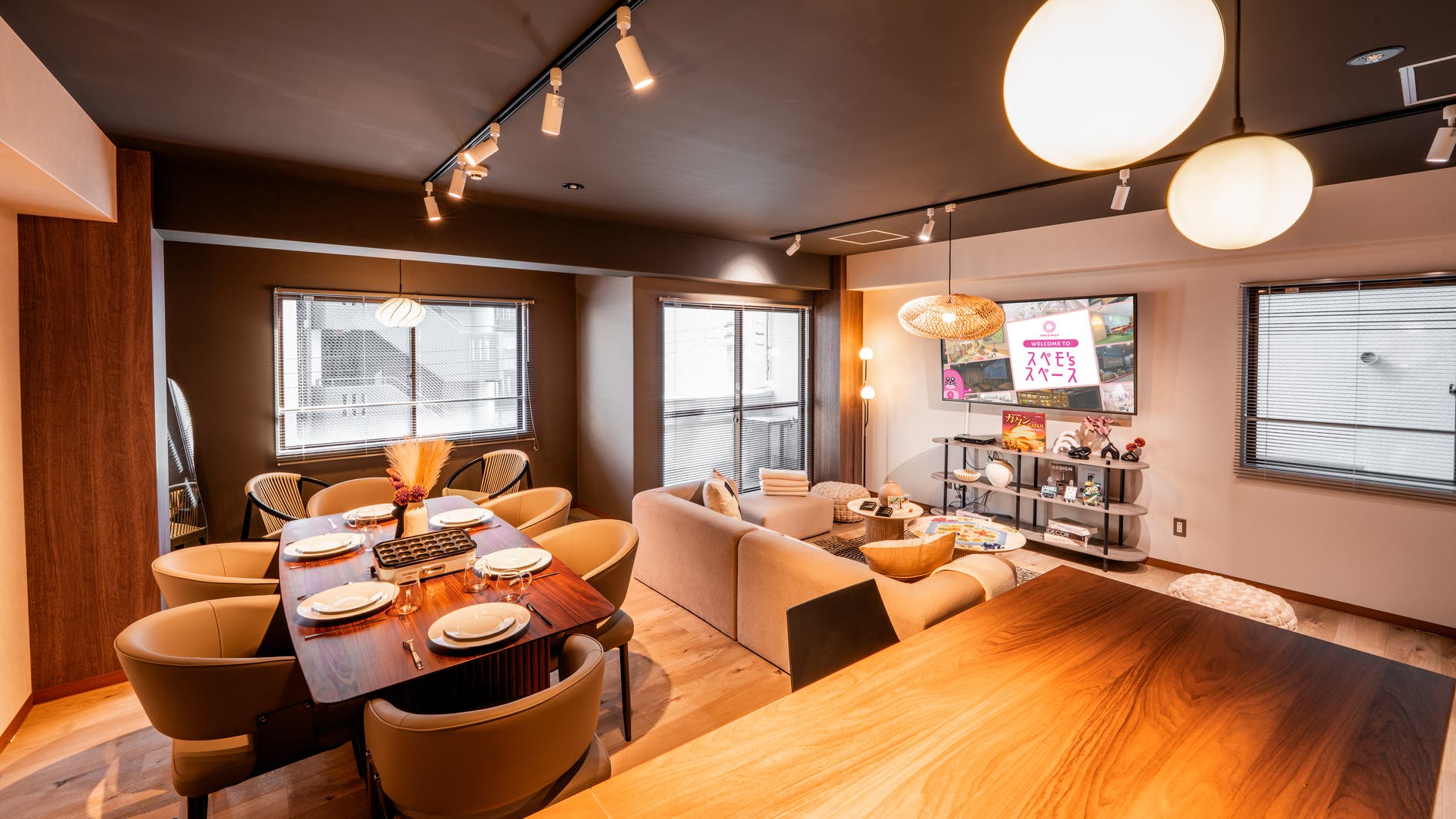 スペモ🏠️難波駅徒歩5分🚶パーティー🎊飲み会🍻テレビ📺️ママ会👶歓送迎会✈️717_LIVING大阪難波の写真1