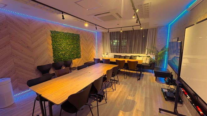★LUXE新宿御苑I★駅5分 ・24名!飲酒もできる貸会議室 パーティー、オフ会、ボドゲ、セミナーなどに♪の写真5
