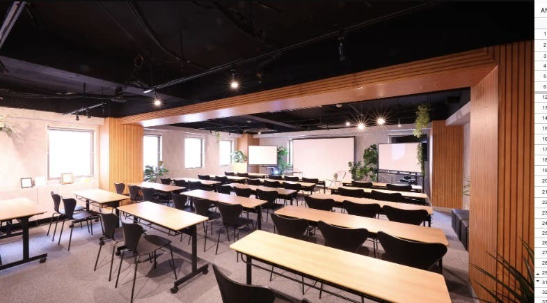 #エヌティGoburin【新宿区/新宿駅】駅2分🥳新年会🍺歓送迎会🎉席数84立食90名飲食/120㌅画面/会議/セミナーの写真4