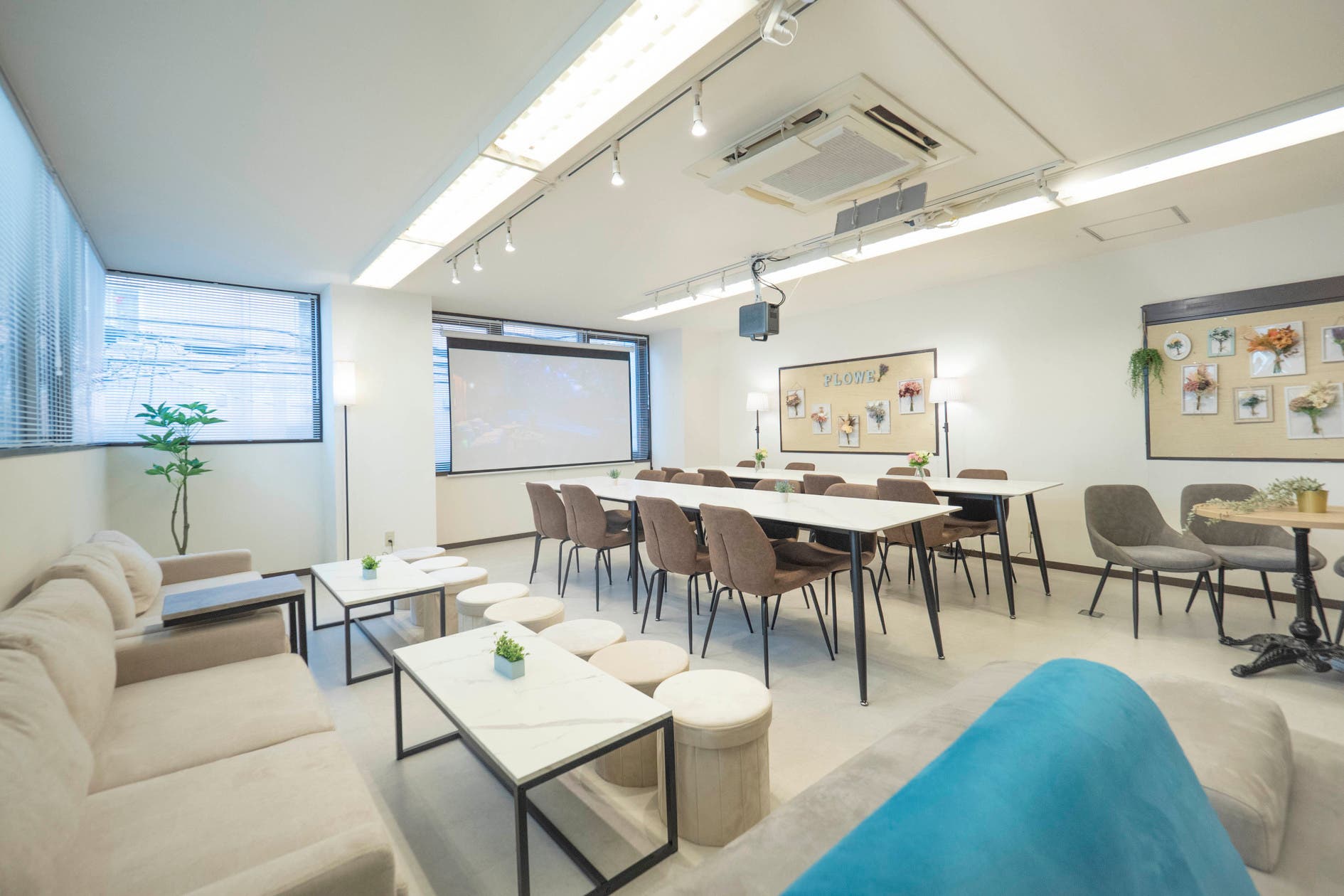 💐イベントに最適♪駅近5分･最大35名✨オープニングセール中2026年!!⚡✨毎日清掃🧸｜Flowe大宮✨の写真1