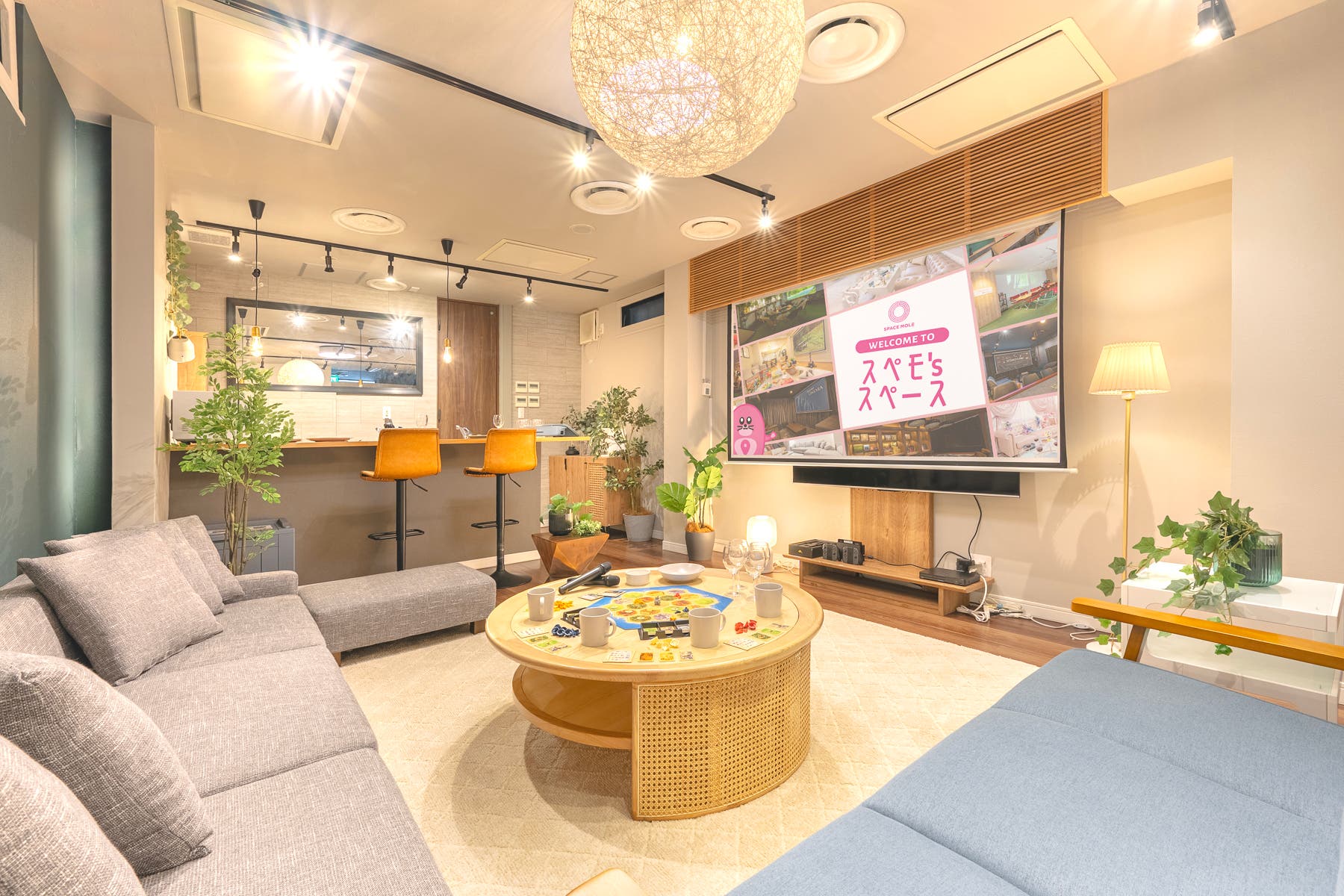 スペモ🌿歓送迎会🎊学割👨‍🎓女子会💖ママ会🍳パーティー🍾バーカウンター🥂映画鑑賞🎥338_Oasis六本木の写真1