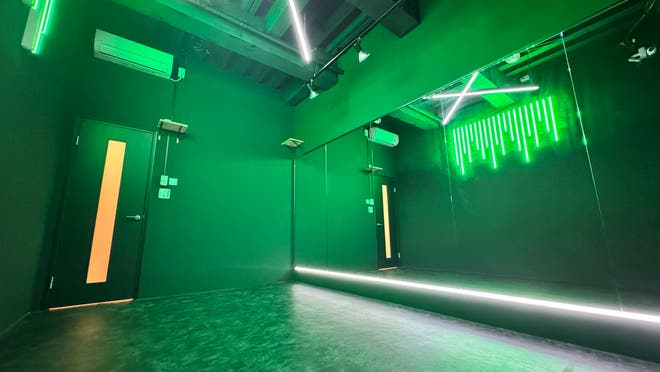 【通町筋/熊本中心部】 24時間OK・全室LED照明 ダンスレンタルスタジオBUZZ熊本【3st】の写真1