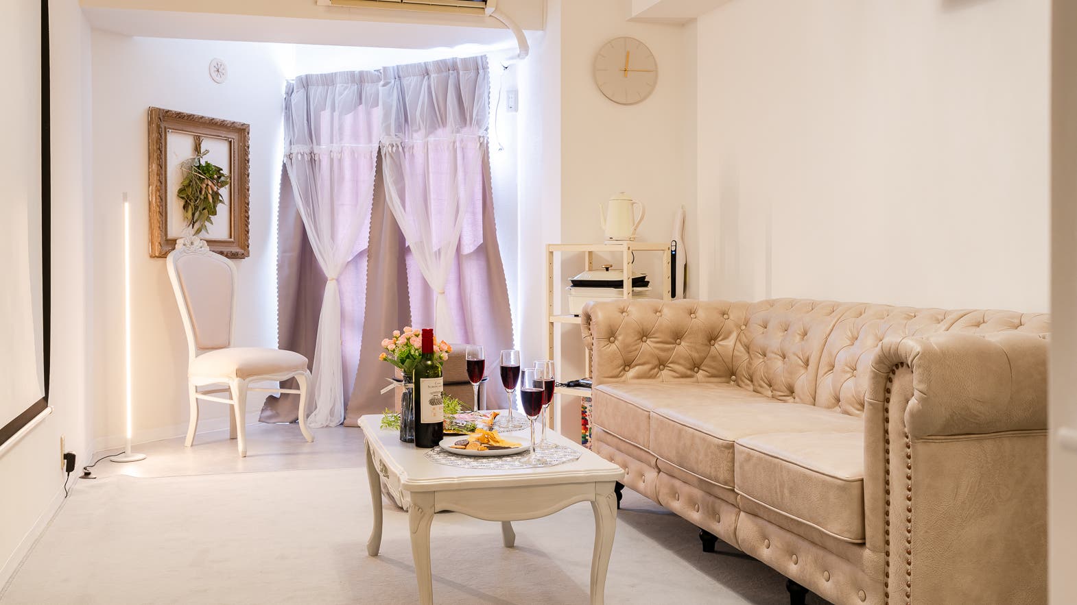 ⭐NEW⭐馬喰町から４分！おしゃれなシアタールームオープン✨パーティ、撮影、女子会、ママ会等の写真2