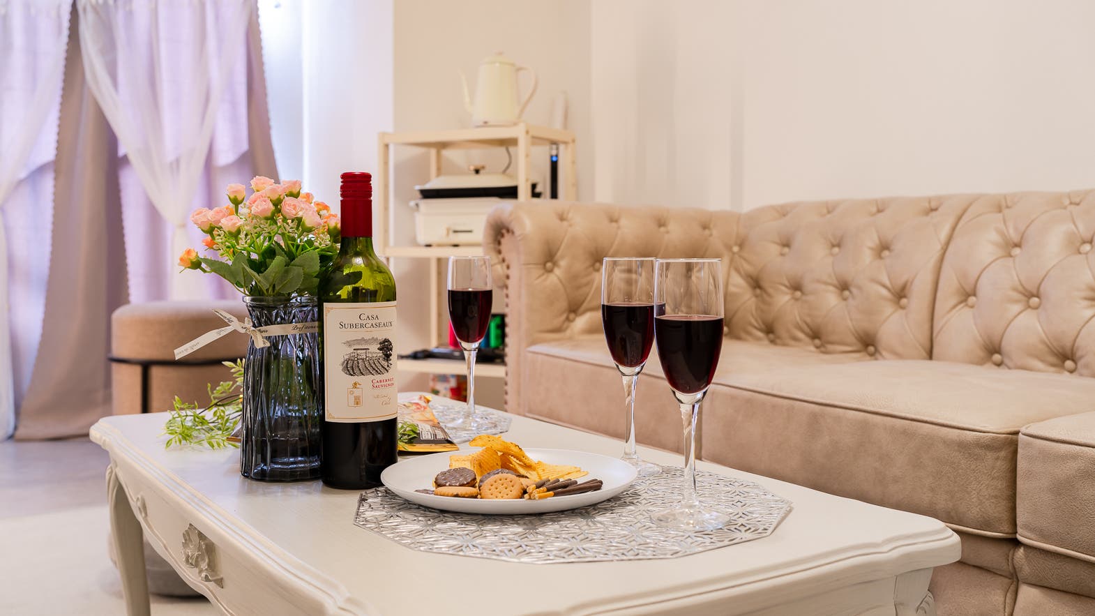 ⭐NEW⭐馬喰町から４分！おしゃれなシアタールームオープン✨パーティ、撮影、女子会、ママ会等の写真5