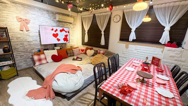 ゴロゴロ女子会✨新年会・パーティー・デート・ママ会🧸ごろんが出来る部屋|渋谷道玄坂の写真1