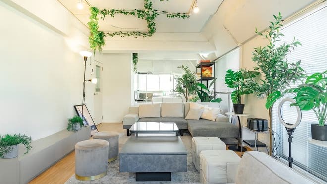 池袋駅徒歩5分🚶♂️最大12名◎交流会・懇親会に最適✨女子会・推し活🍃映画鑑賞🎥コスプレ撮影📷自然光◎バレンタイン🍫の写真10