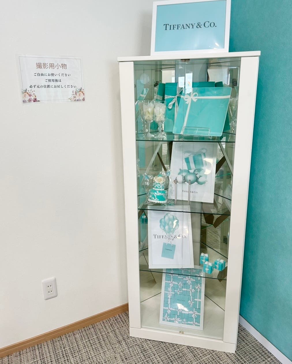 【35m²のティファニー風ルーム👗】12月上旬Open！女子会/ママ会/子連れOK/撮影会/プロジェクター/Wi-Fiの写真17