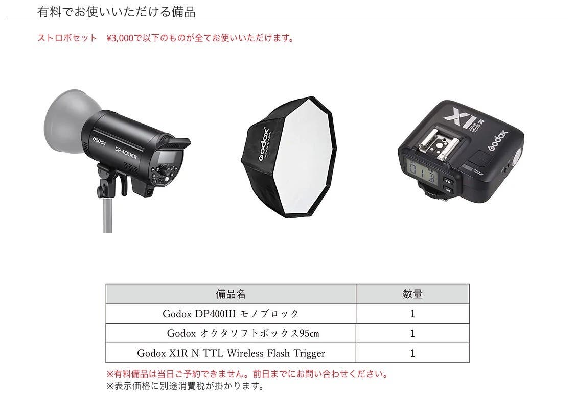 ストロボセット　の画像1