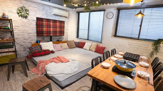 女子会パーティー✨ゴロゴロデート・映画鑑賞・ママ会🧸ごろんが出来る部屋|渋谷道玄坂の写真2