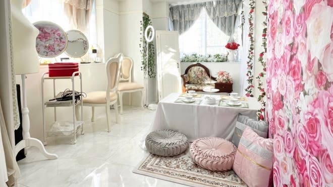 aster|名駅4分24H可👗手ぶら🆗コスプレ💄メイクレッスン📷ポートレート個撮🪑アンティーク家具の写真1