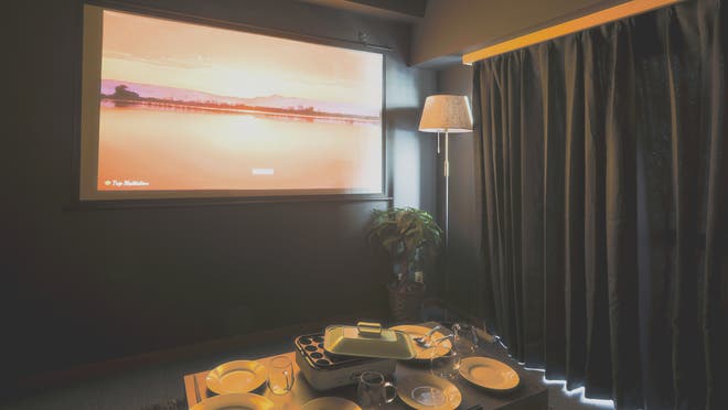 スペモ🎬駅徒歩10秒🚶♀️プロジェクター🎦スクリーン🎞️映画鑑賞🍿ゲーム🎮️デート💖816_CINEMA福岡天神の写真12