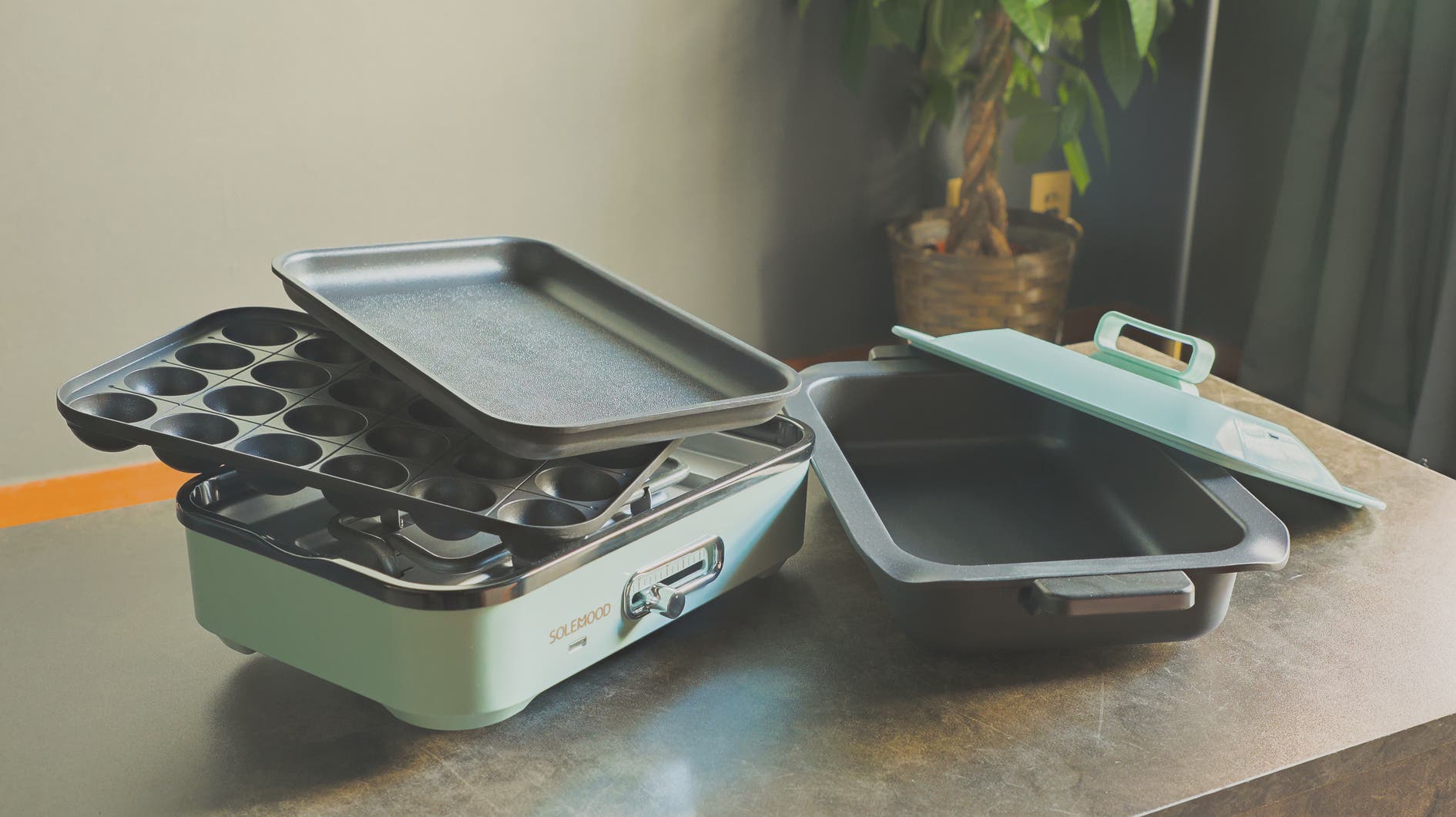 🍳たこ焼き器&ホットプレート	の画像1