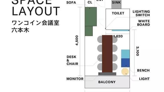 六本木駅徒歩15秒|最大8名|24h利用可|ビジネス、パーティー、ボードゲームなどの利用に最適!夜間〜早朝の利用も可能!の写真3