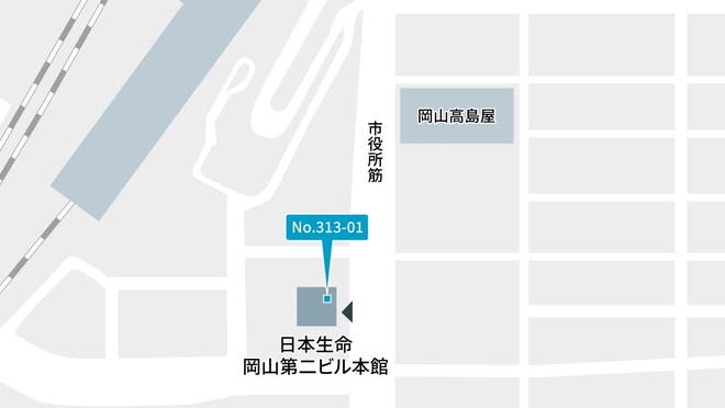 【テレキューブ】日本生命岡山第二ビル本館の個室型ワークブース(313-01)です。視線と音を遮る、プライベートな集中環境。の写真3