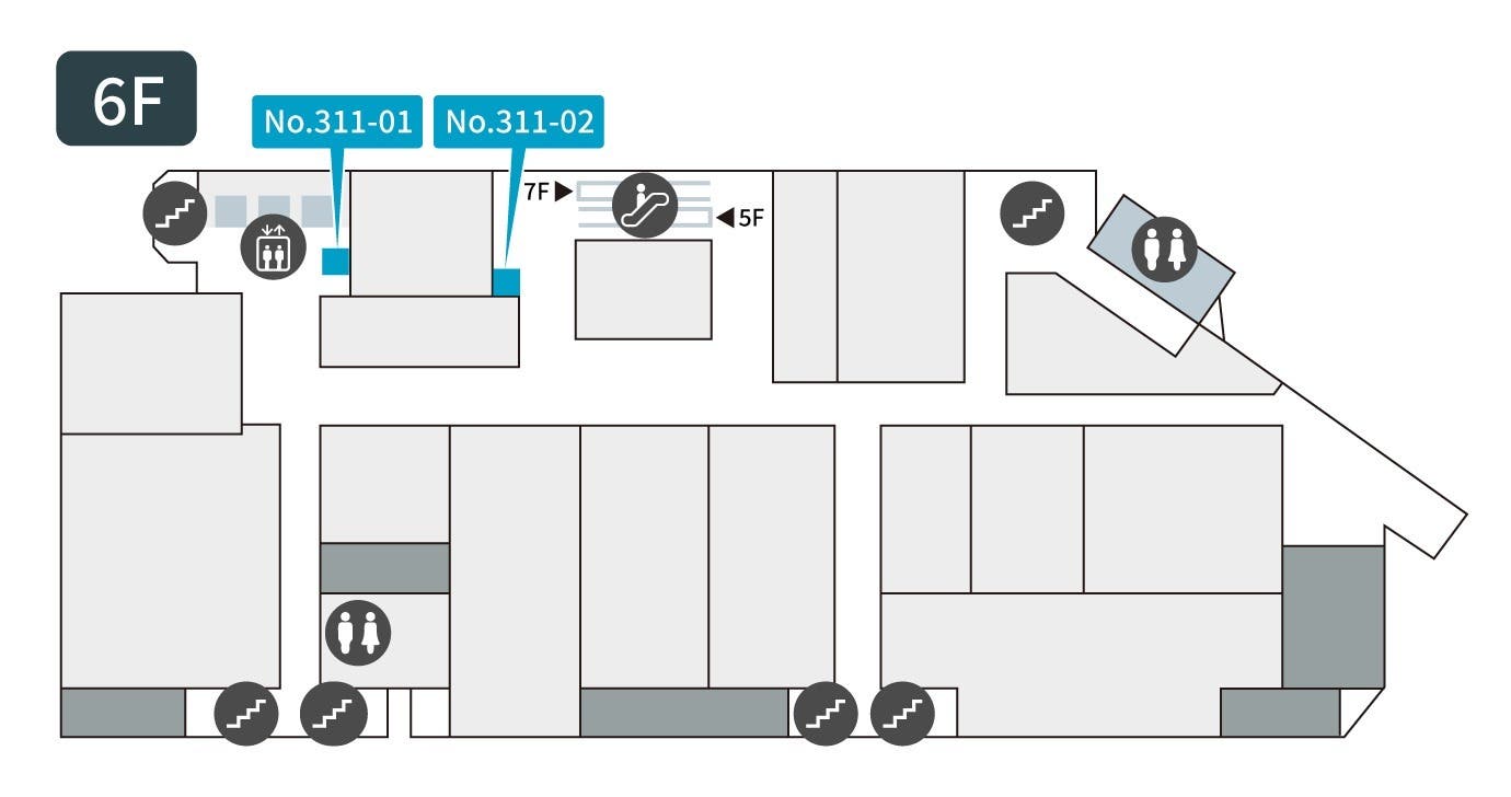 【テレキューブ】キャンセビルの個室型ワークブース（311-01）です。視線と音を遮る、プライベートな集中環境。の写真3