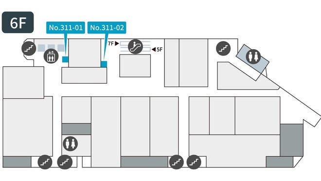 【テレキューブ】キャンセビルの個室型ワークブース(311-02)です。視線と音を遮る、プライベートな集中環境。の写真3